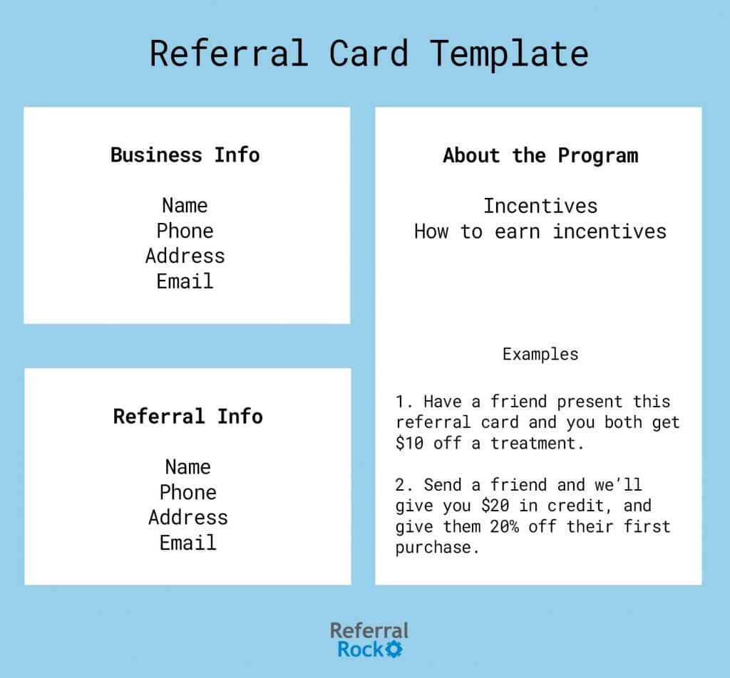 21 Referral Card Examples To Inspire Business Growth