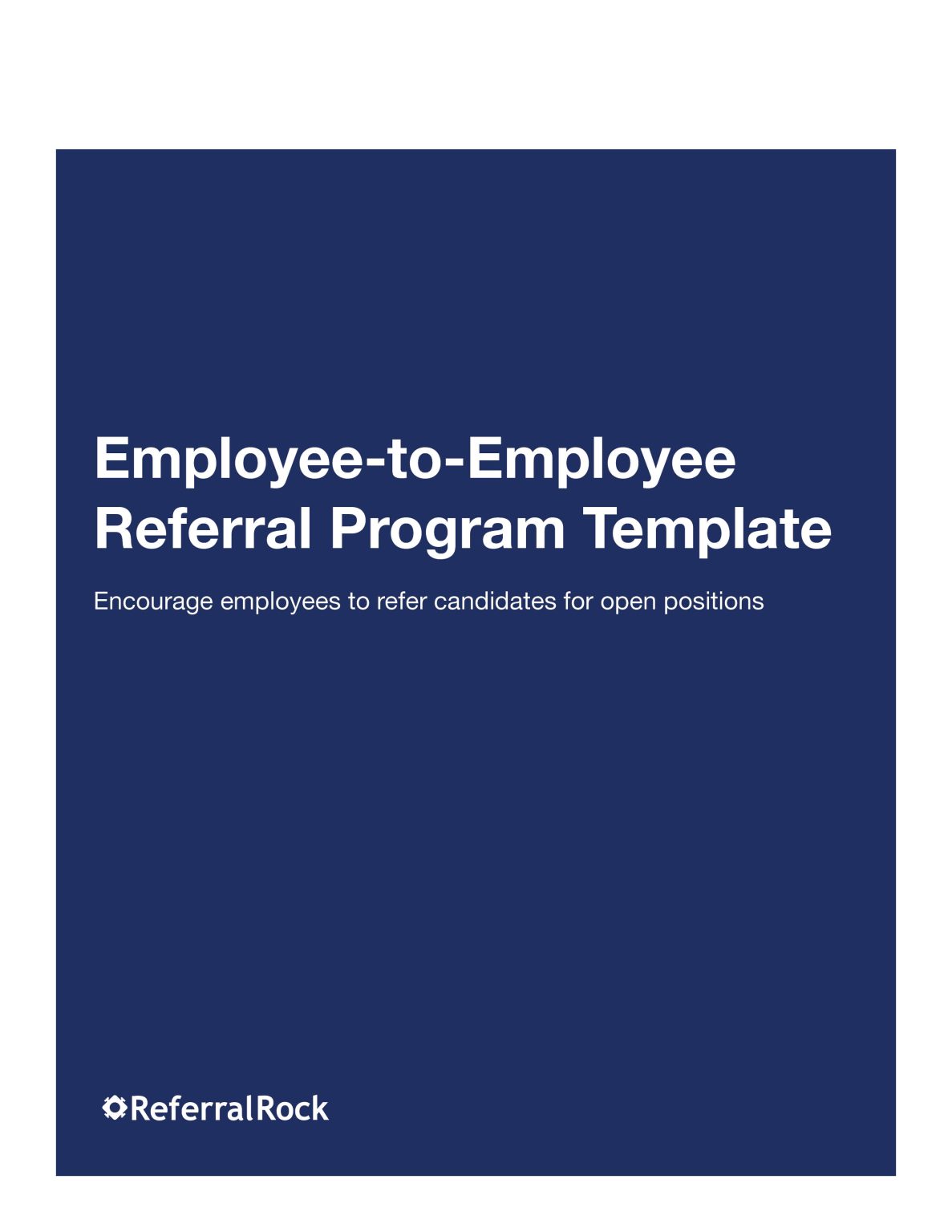 Employee Referral Program Templates [Free Downloads]
