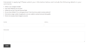 Awesome Brand Ambassador Application Template [+ 9 Examples]