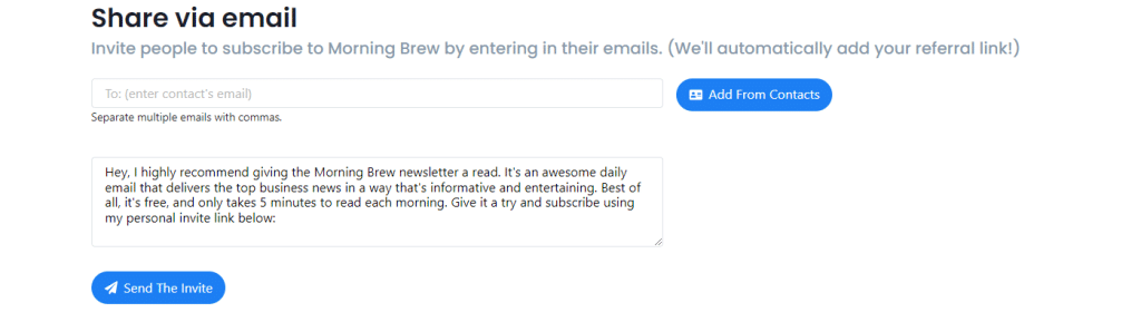 How the Morning Brew Referral Program Created Wild Growth