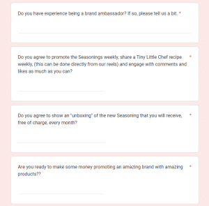Awesome Brand Ambassador Application Template [+ 9 Examples]