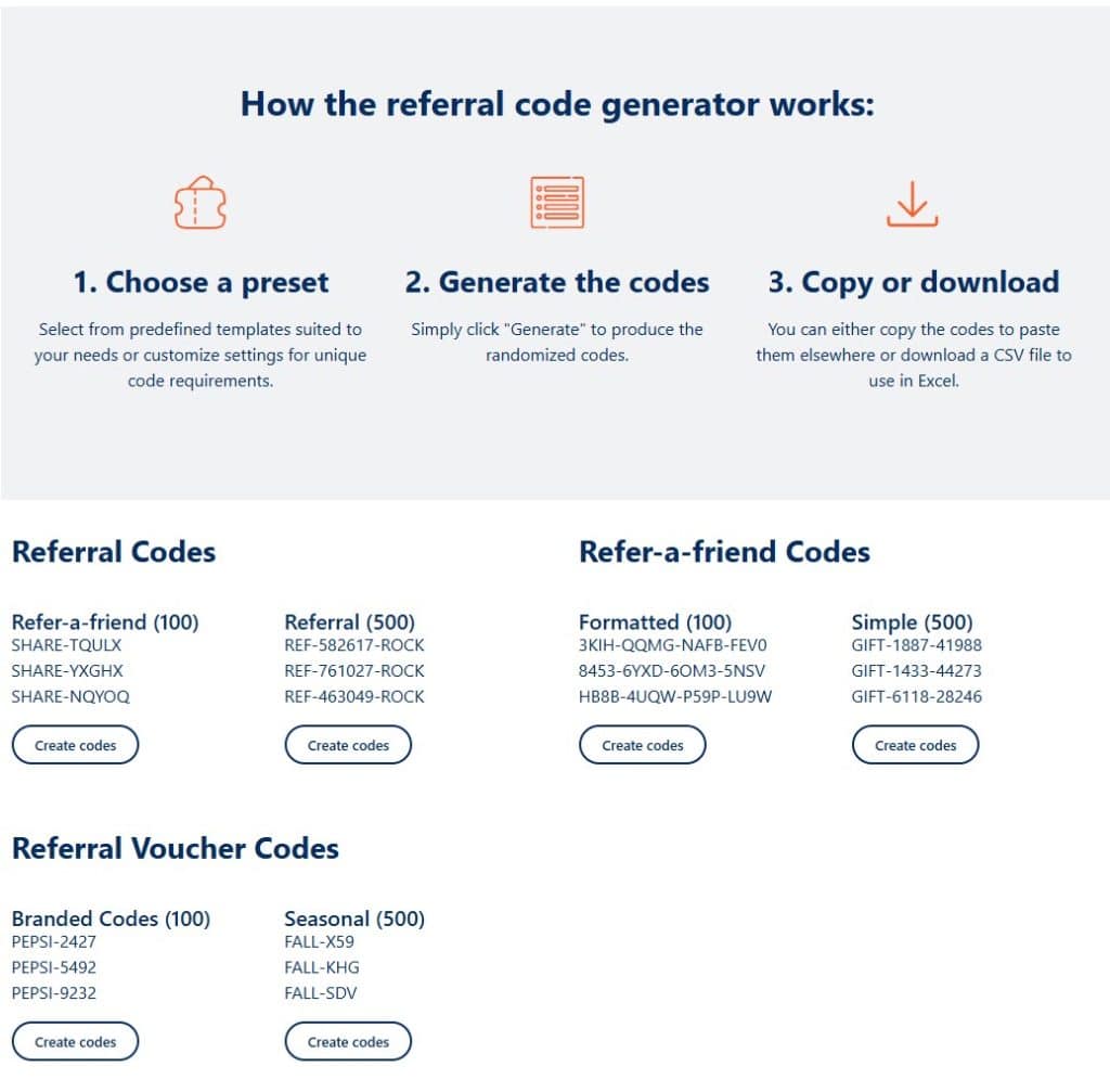 Referral Codes Explained for Businesses [+ Free Generator]
