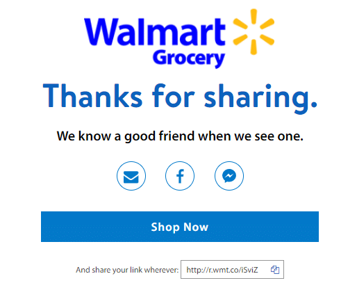 Walmart Grocery Referral Program | Uncovered By Referral Rock